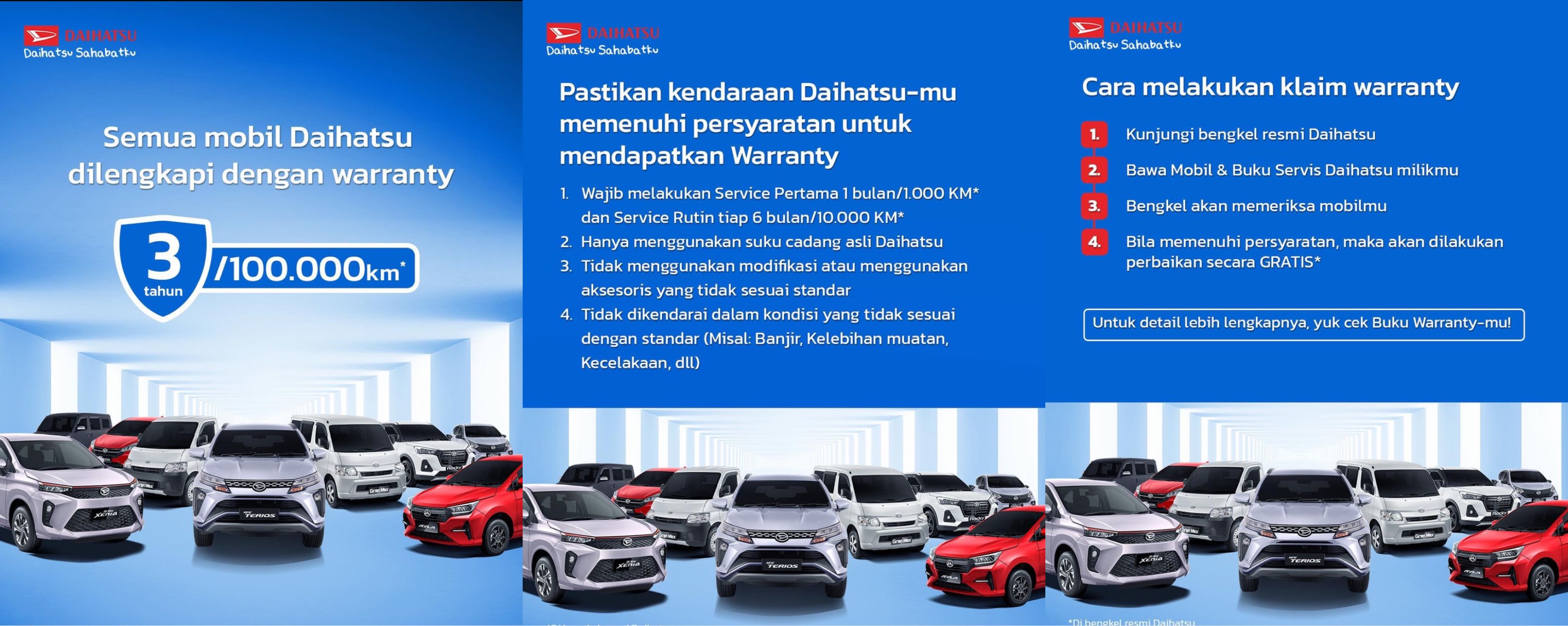 Semua Mobil Daihatsu Dilengkapi dengan Warranty | Astra Daihatsu
