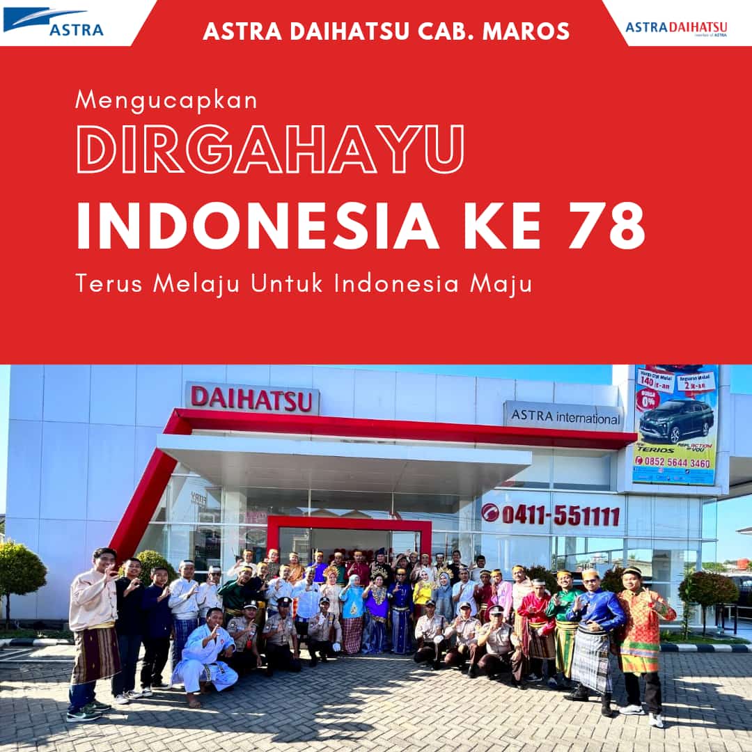 HUT RI KE-78 DSO MAROS | Astra Daihatsu